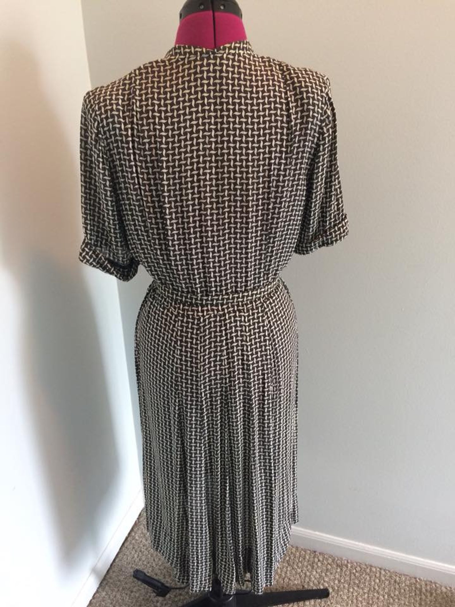 1940s classic Lady by Constantine Dress 40 | Etsy