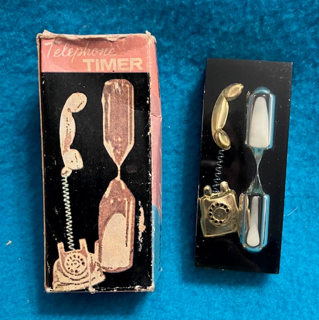 1950s Lucite Telephone Timer - Etsy