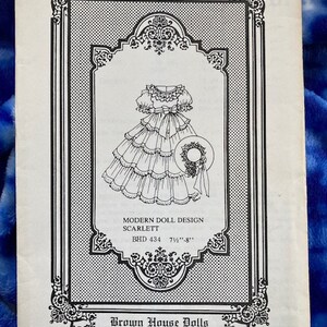 Large Selection of Patterns From Brown House Dolls - Etsy