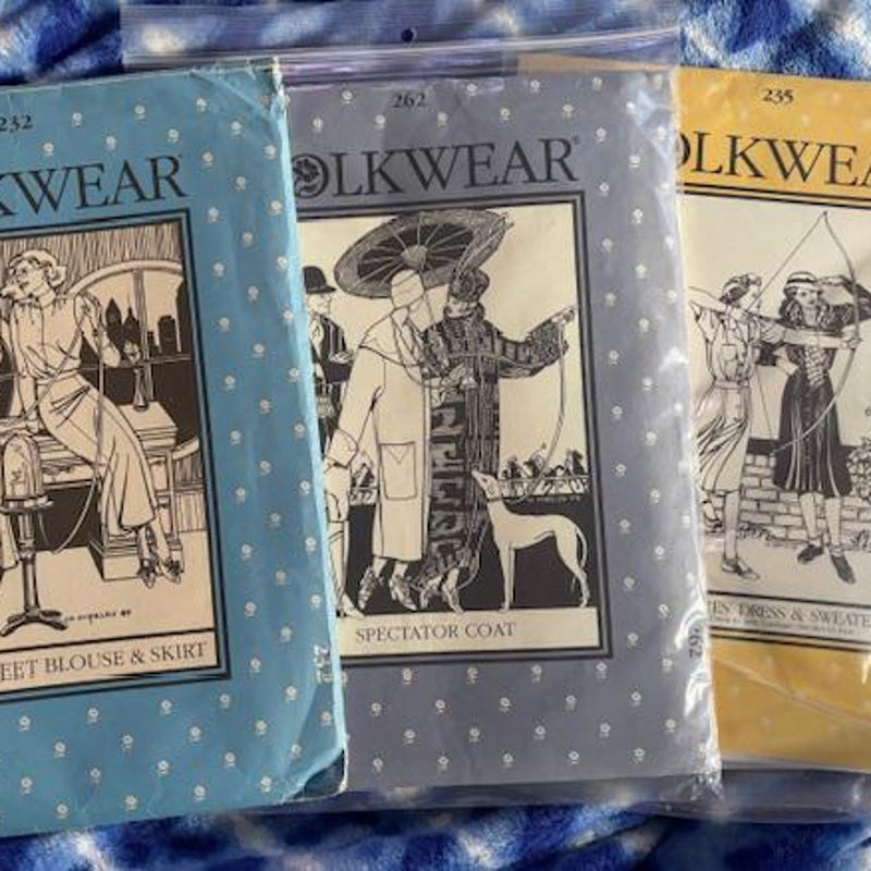 Folkwear Sewing Patterns - Etsy