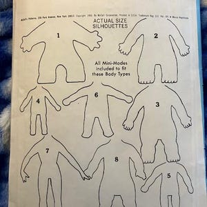 Mccall's 8563 Clothes for Good Luck Trolls, Liddle Kiddles, - Etsy