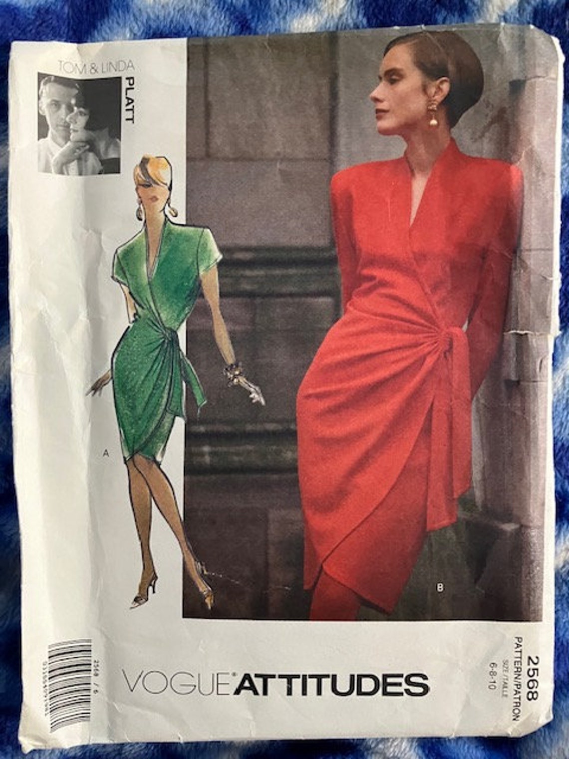 UNCUT 80-90s Vogue Designer Patterns - Anne Klein, Calvin Klein, Platt ...