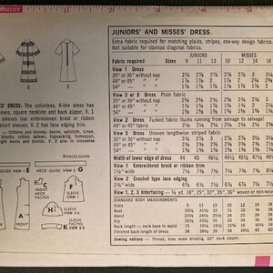 Five 1960s Simplicity Mod Dress Patterns - Size 12 or 32" Bust - Etsy