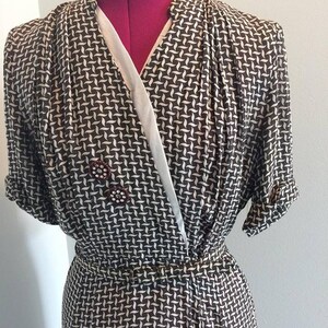 1940s "classic Lady by Constantine" Dress - 40" Bust - Etsy