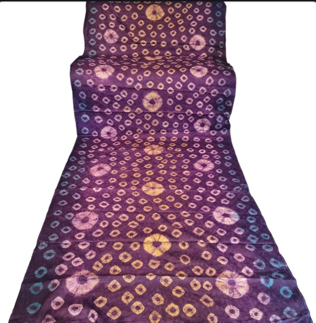 Yoruba Adire ( Hand-tied Oniko) Moon and Stars Design - Etsy
