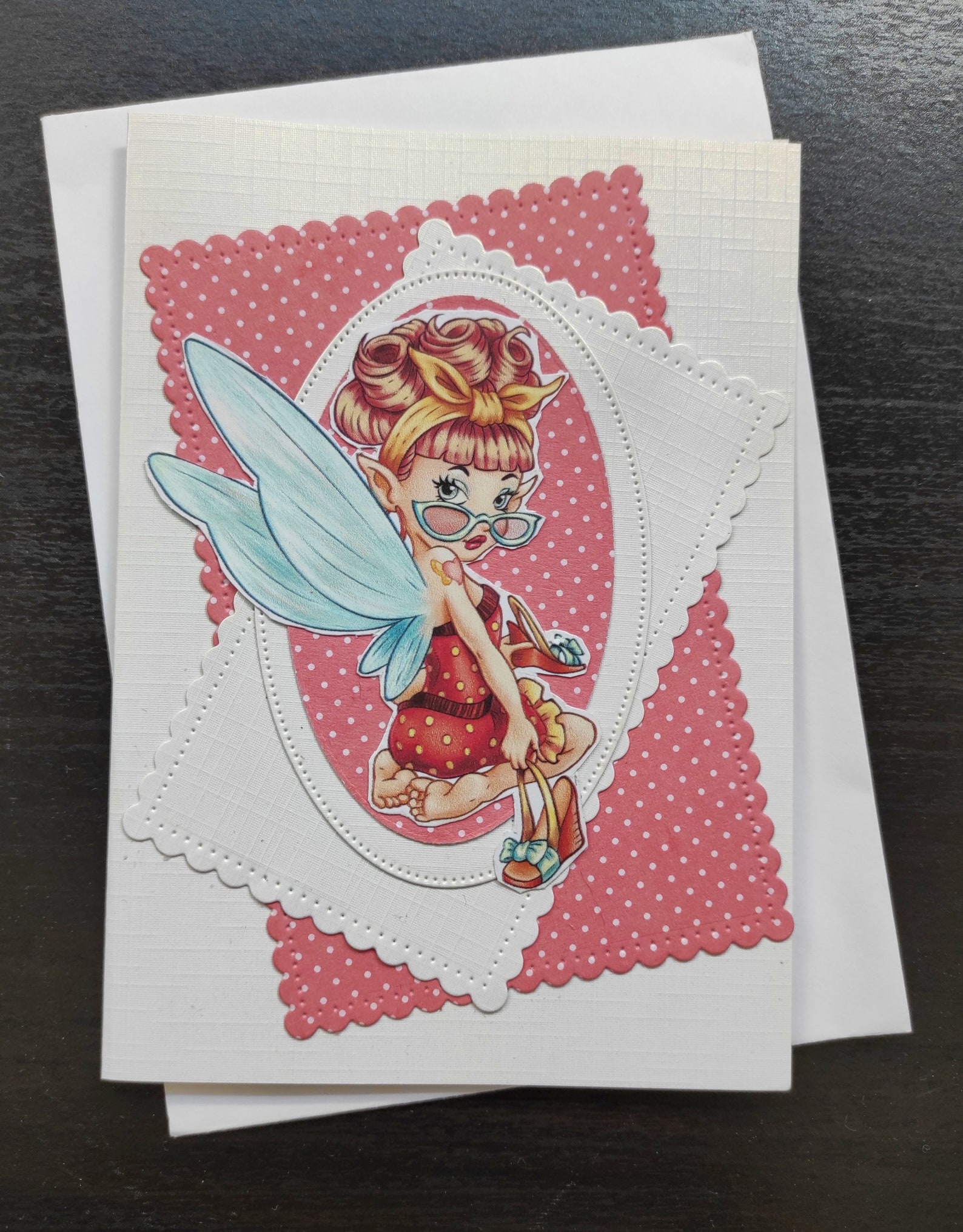 Elf birthday card-card A6-Enchanted Rockabilly - Etsy France