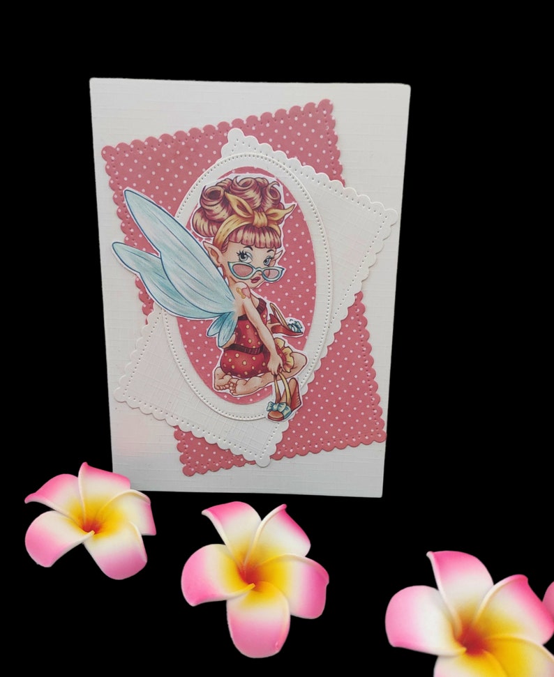 Elf Birthday Card-card A6-enchanted Rockabilly - Etsy