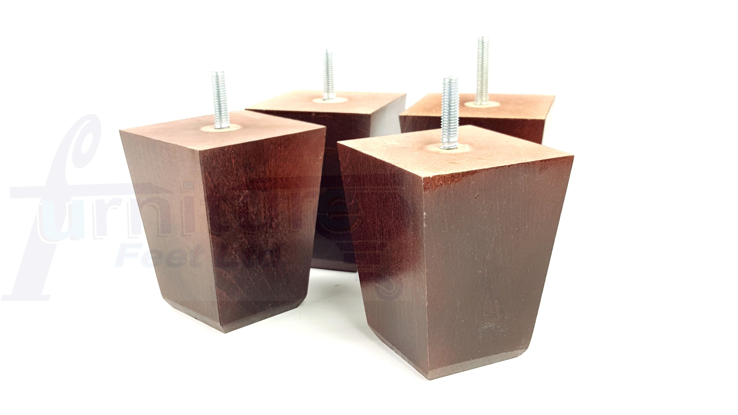 Wooden Block Furniture Feet Replacement Sofa Legs 100mm High | Etsy