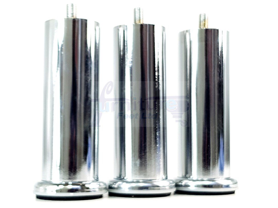 Metal Furniture Feet Chrome Finished Furniture Legs 150mm High for Sofa ...