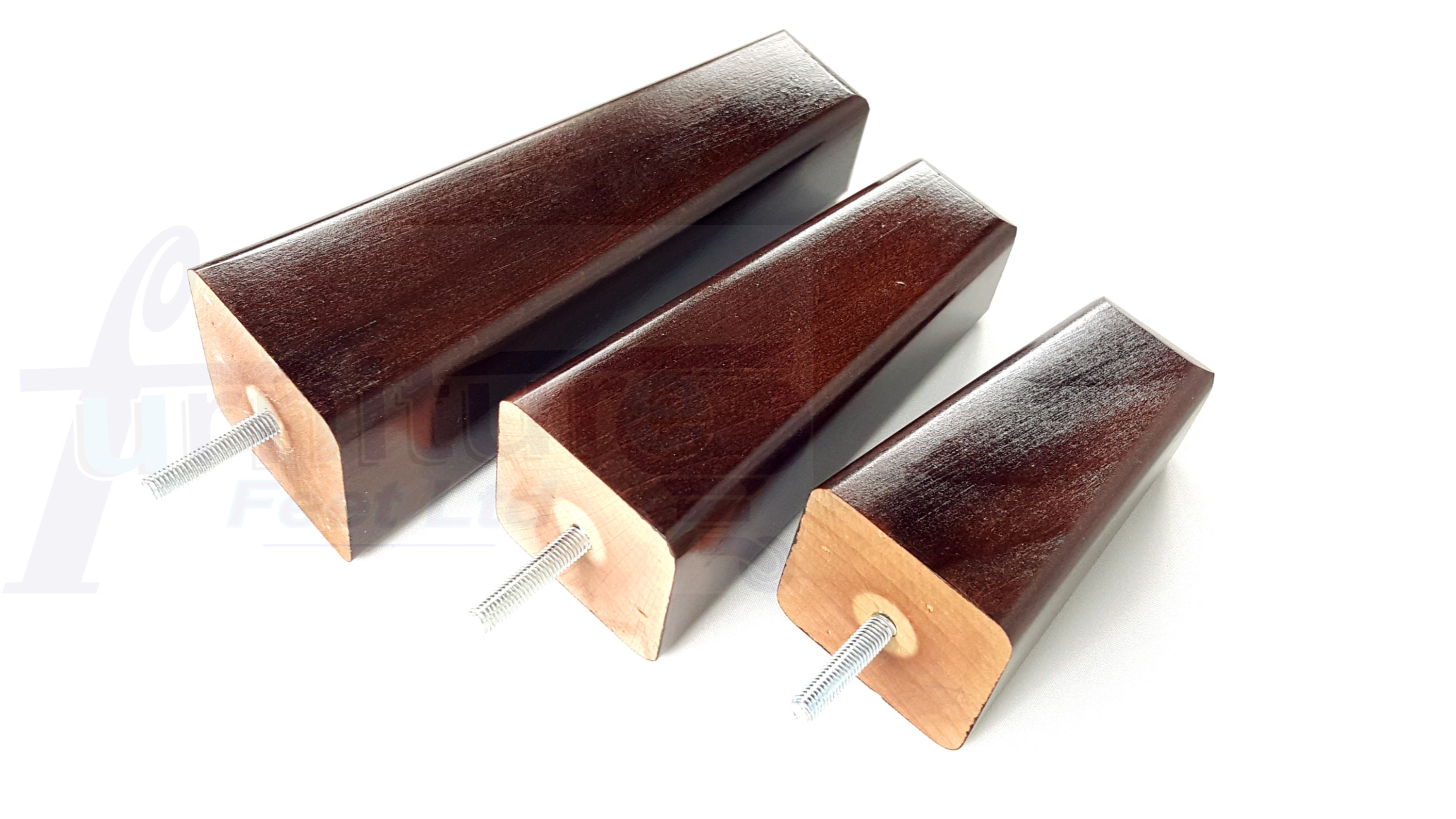 Mahogany Solid Wood Furniture Feet Replacement Legs 120mm to - Etsy UK