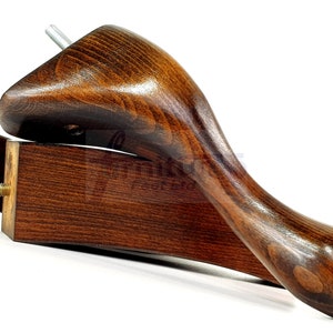 Solid Wood Furniture Feet 2 Vintage Queen Anne 8 Inches 200mm High ...