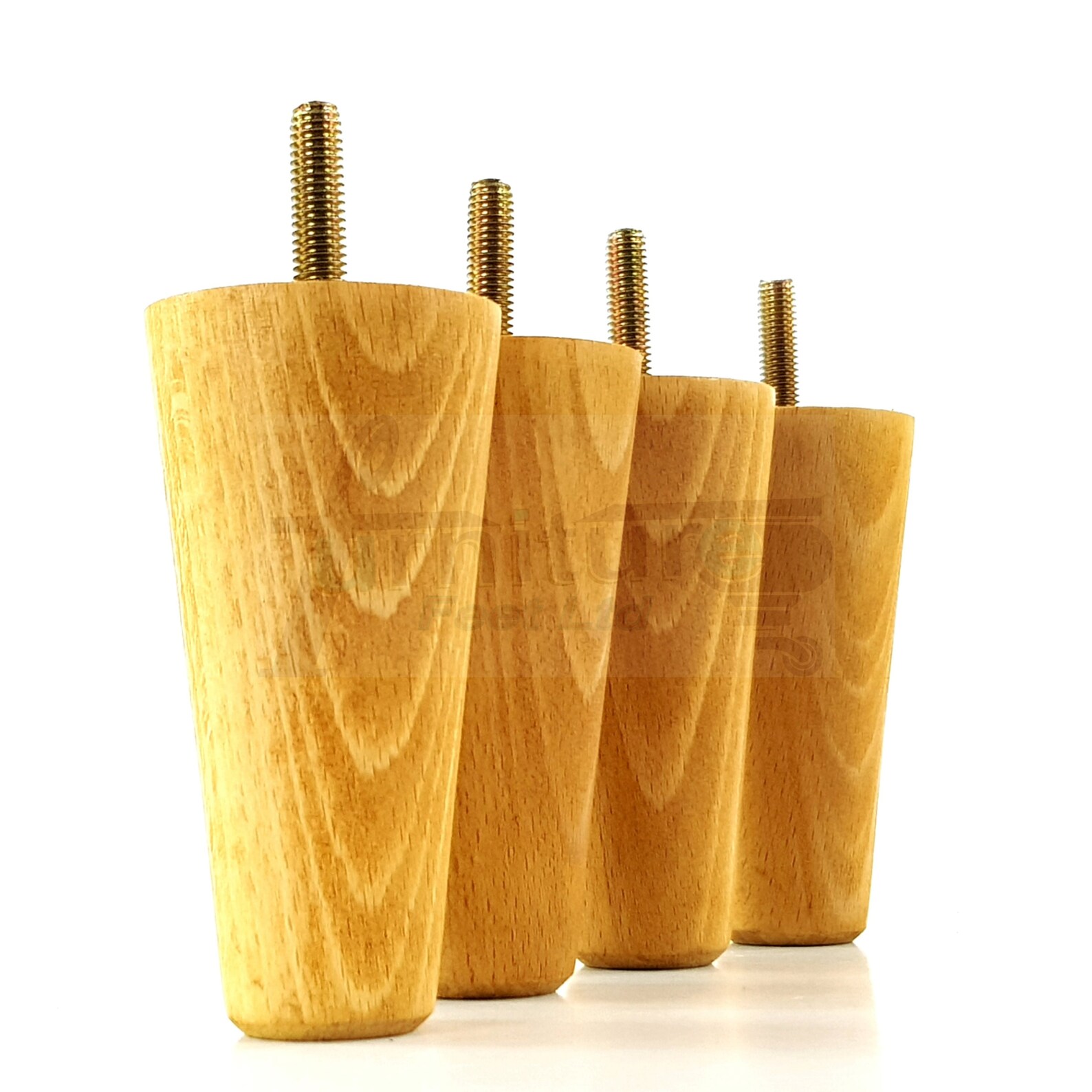 Turned Solid Wood Furniture Feet Replacement Mid Centry Retro - Etsy Canada