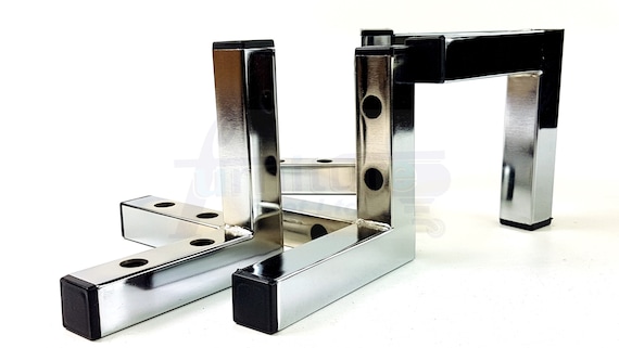 Metal Feet Chrome Silver Finish Replacement Metal Legs 155mm | Etsy