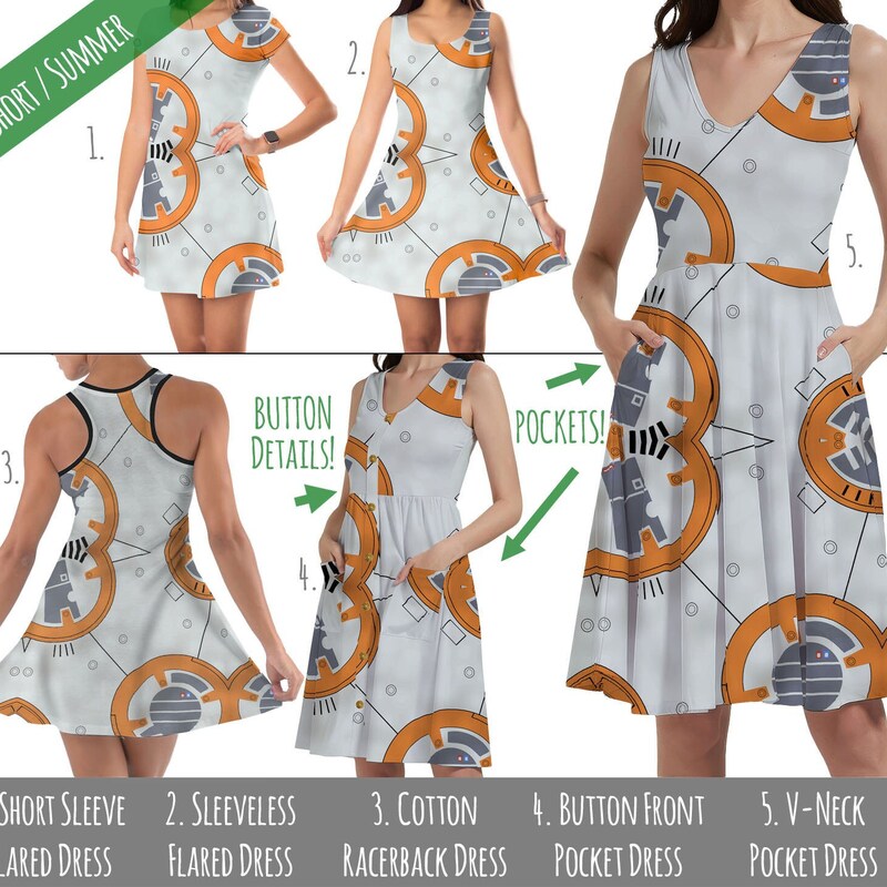 Bb8 Dress - Etsy