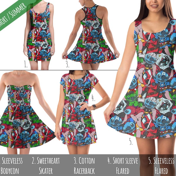 Superhero Dress - Etsy