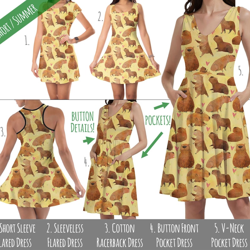 Ropa capybara - Etsy España