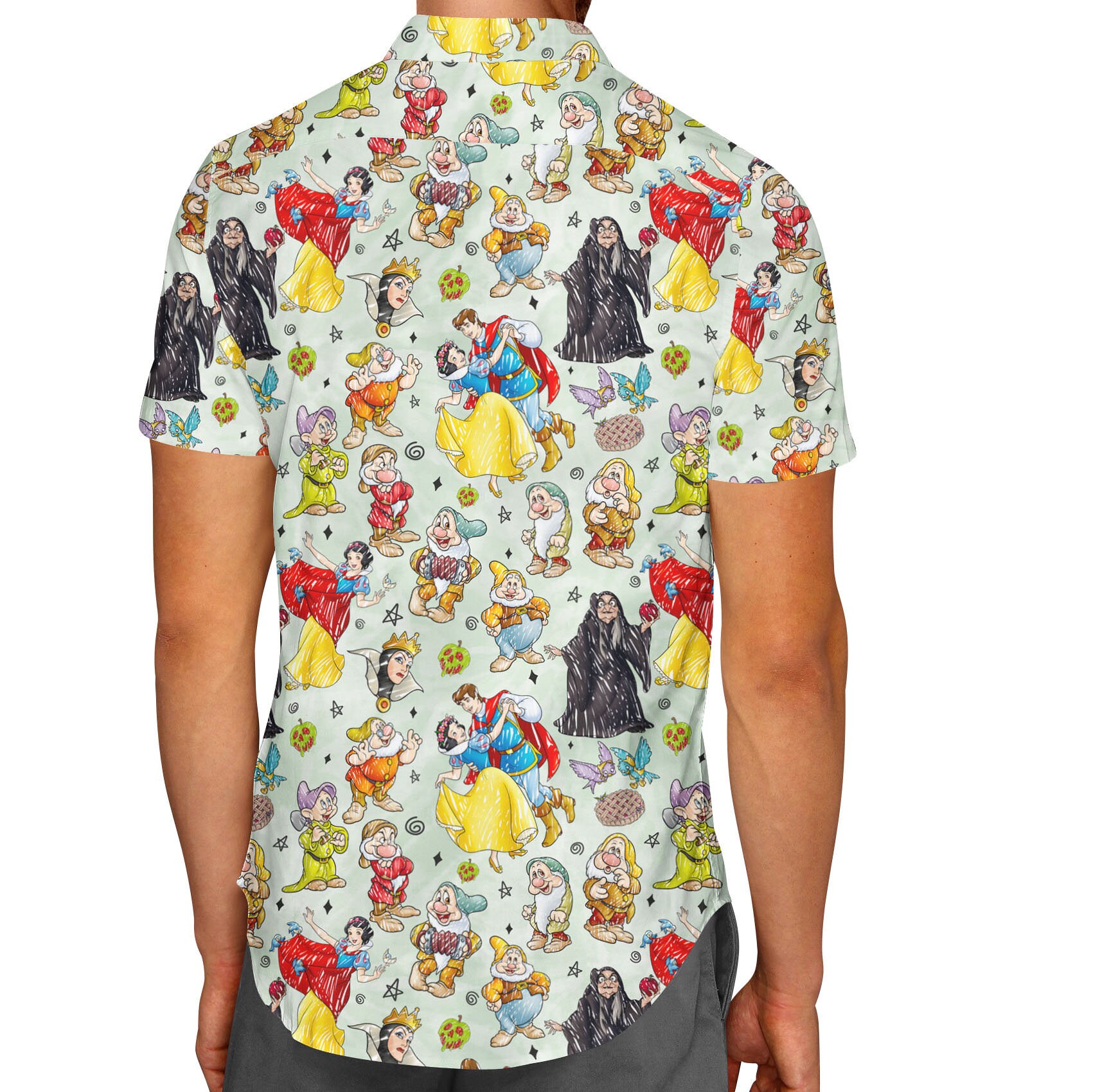 Snow White And The Seven Dwarfs Sketched - Disney Trip Hawaiins sold by ...