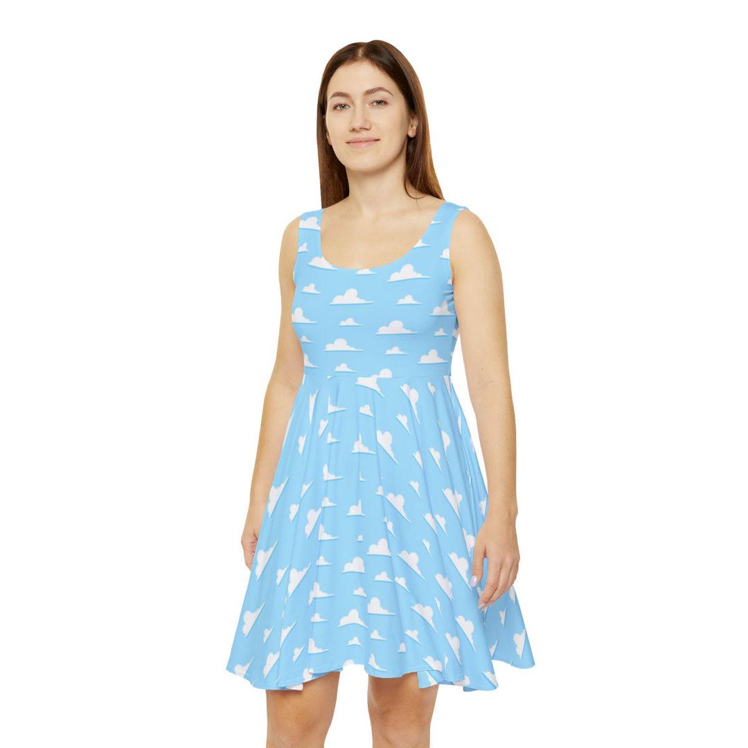 Pixar Clouds - Women's Skater Dress | USA Made - Etsy