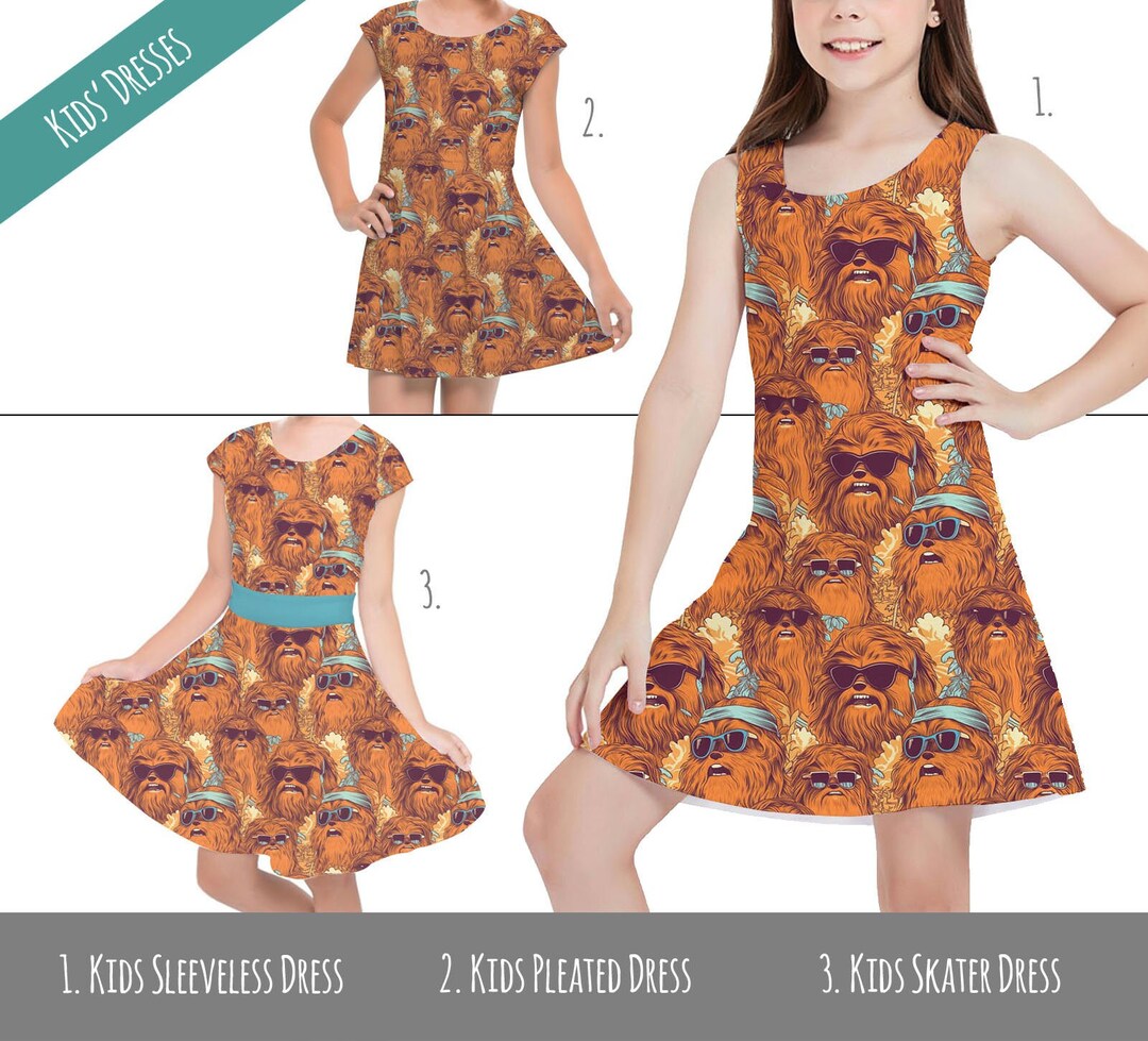 Retro Chewbacca Summer Vibes Theme Park Inspired Kids' - Etsy