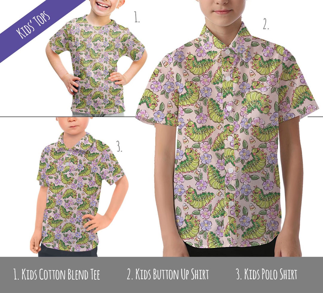 Floral Heimlich A Bug's Life Theme Park Inspired Kids' Tops Children's ...