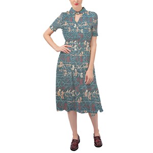 Welcome Home MCO Carpet Theme Park Inspired Midi Dress in XS 5XL ...