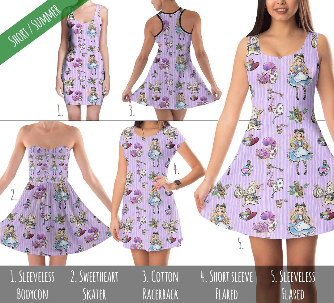 Whimsical Alice and the White Rabbit Theme Park Inspired - Etsy