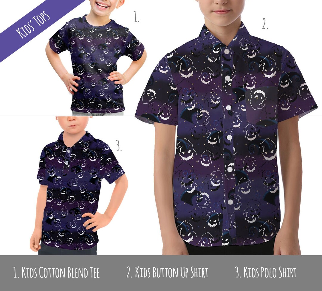 Oogie Boogie Halloween Inspired Theme Park Inspired Kids' Tops Children ...