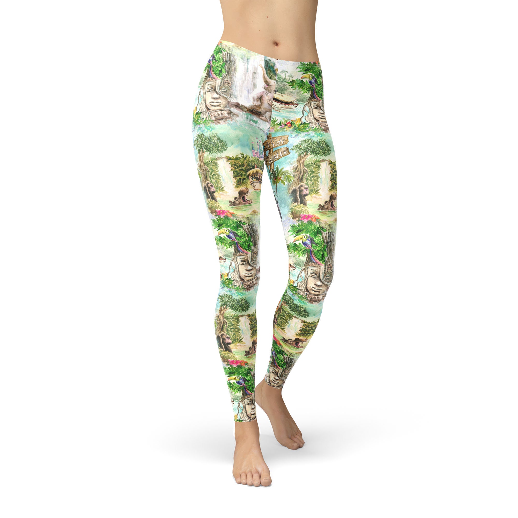 Jungle Cruise Ride - Theme Park Inspired Leggings sold by Seahorse ...