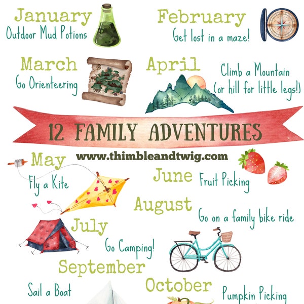 Outdoor Activity Poster - Etsy