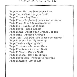 NATURE JOURNAL for Kids 21 Pages Printable, Instant Download Pdf ...