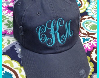 Hat with initials | Etsy