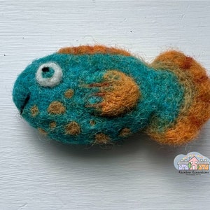 Felted Fish, Fish Magnet, Fish Keyring, Fish Brooch, Fish Gifts ...