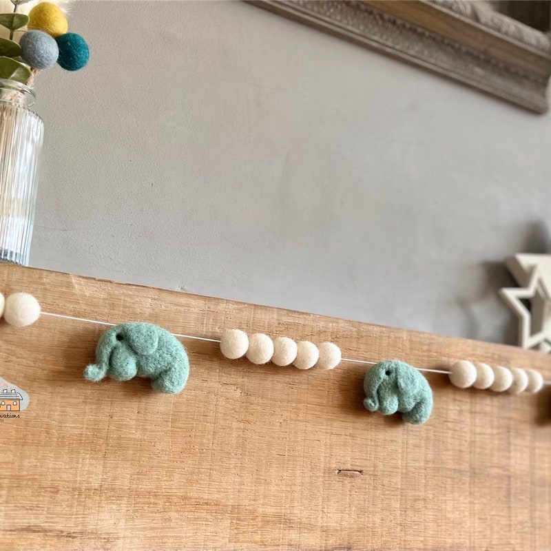 Elephant Garland - Etsy