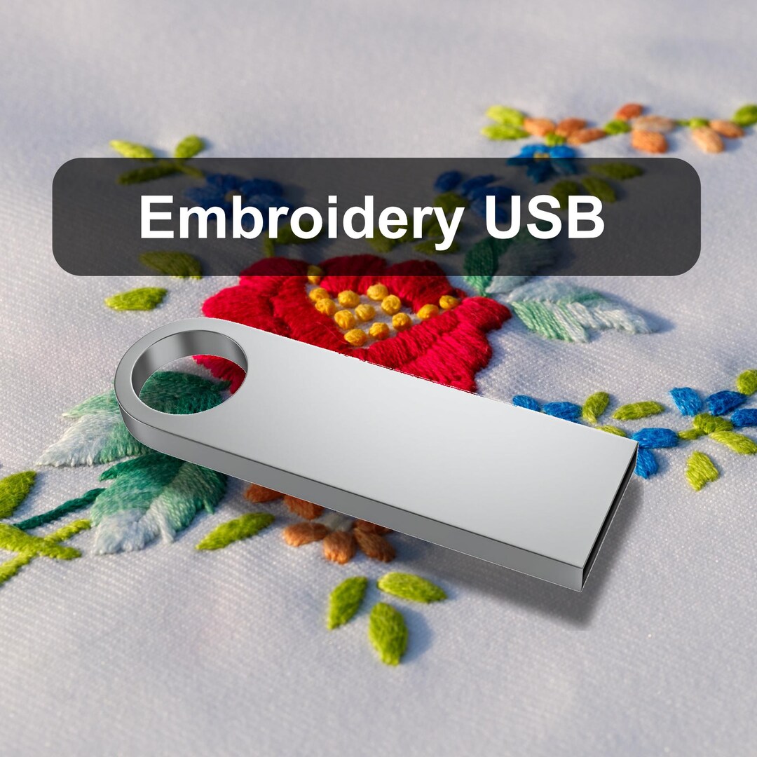 Verified Embroidery USB Stick - Etsy