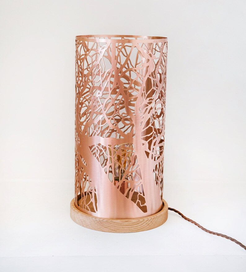 Oak Tree Cut Out Lamp - Etsy