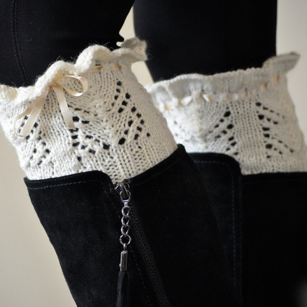 Lace Boot Cuffs - Etsy
