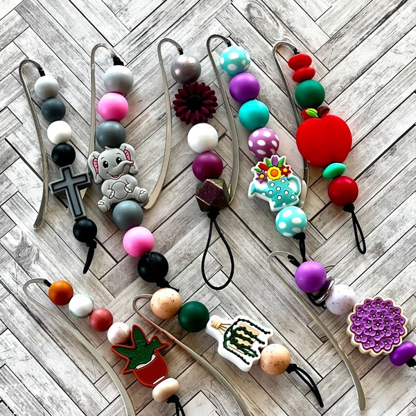 Beaded Bookmarks - Etsy