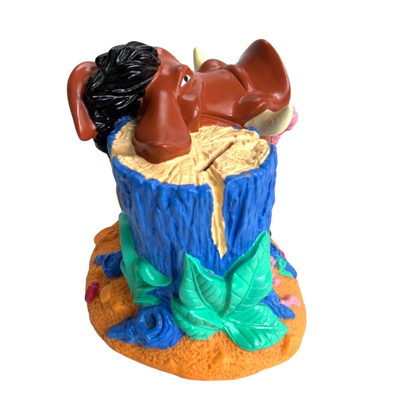 Vintage 90s Lion King Piggy Bank: Timon and Pumbaa Plastic Coin Bank - Etsy