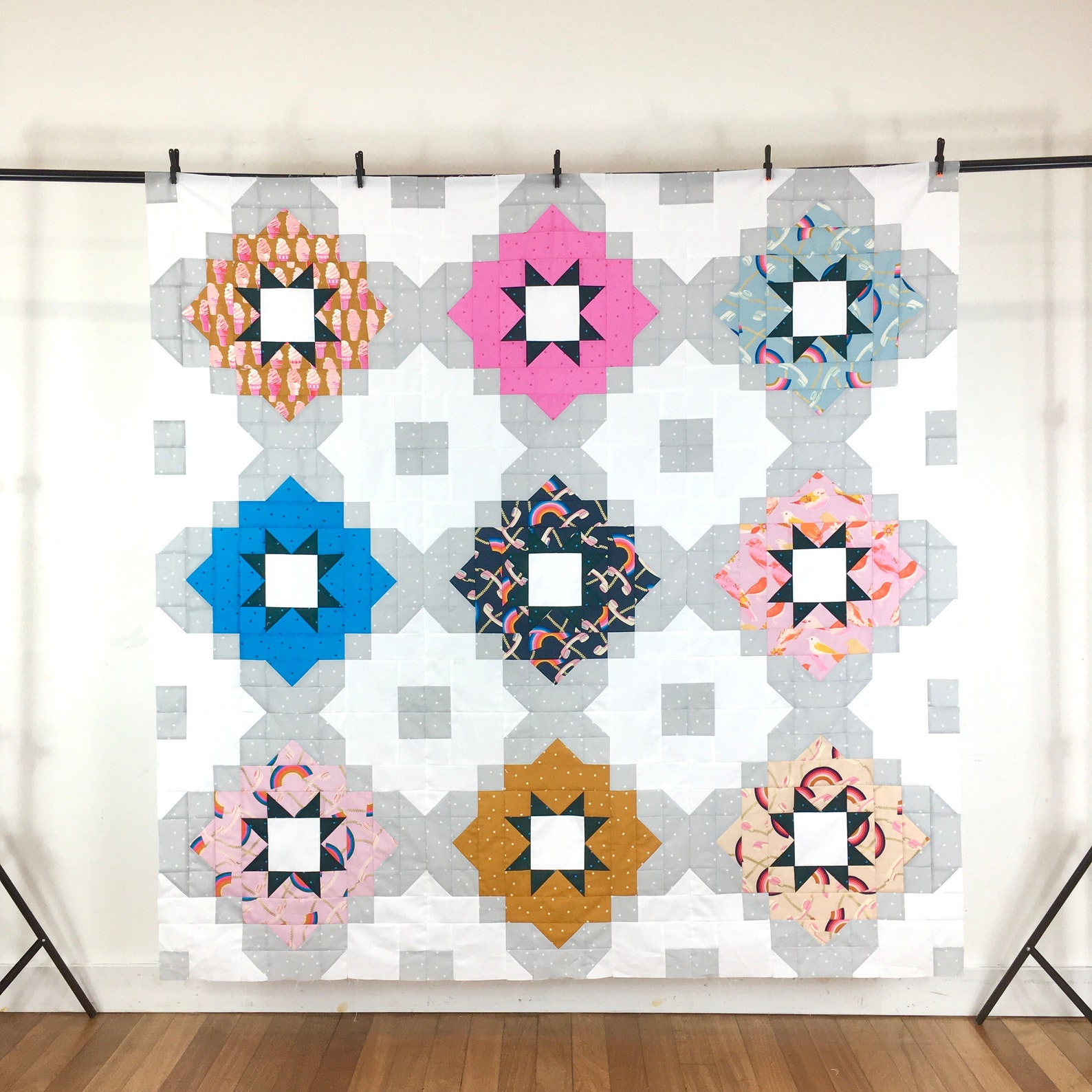 Vintage Tiles - PDF Quilt Pattern - Etsy