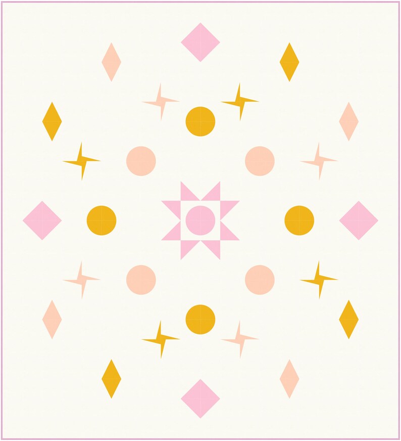 Celestial Quilt Pattern - PDF - Etsy