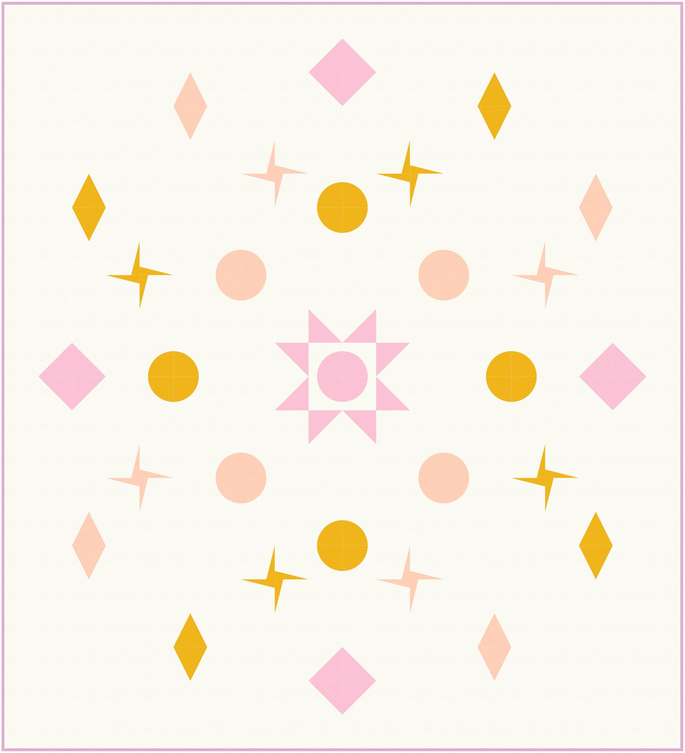 Celestial Quilt Pattern - PDF - Etsy