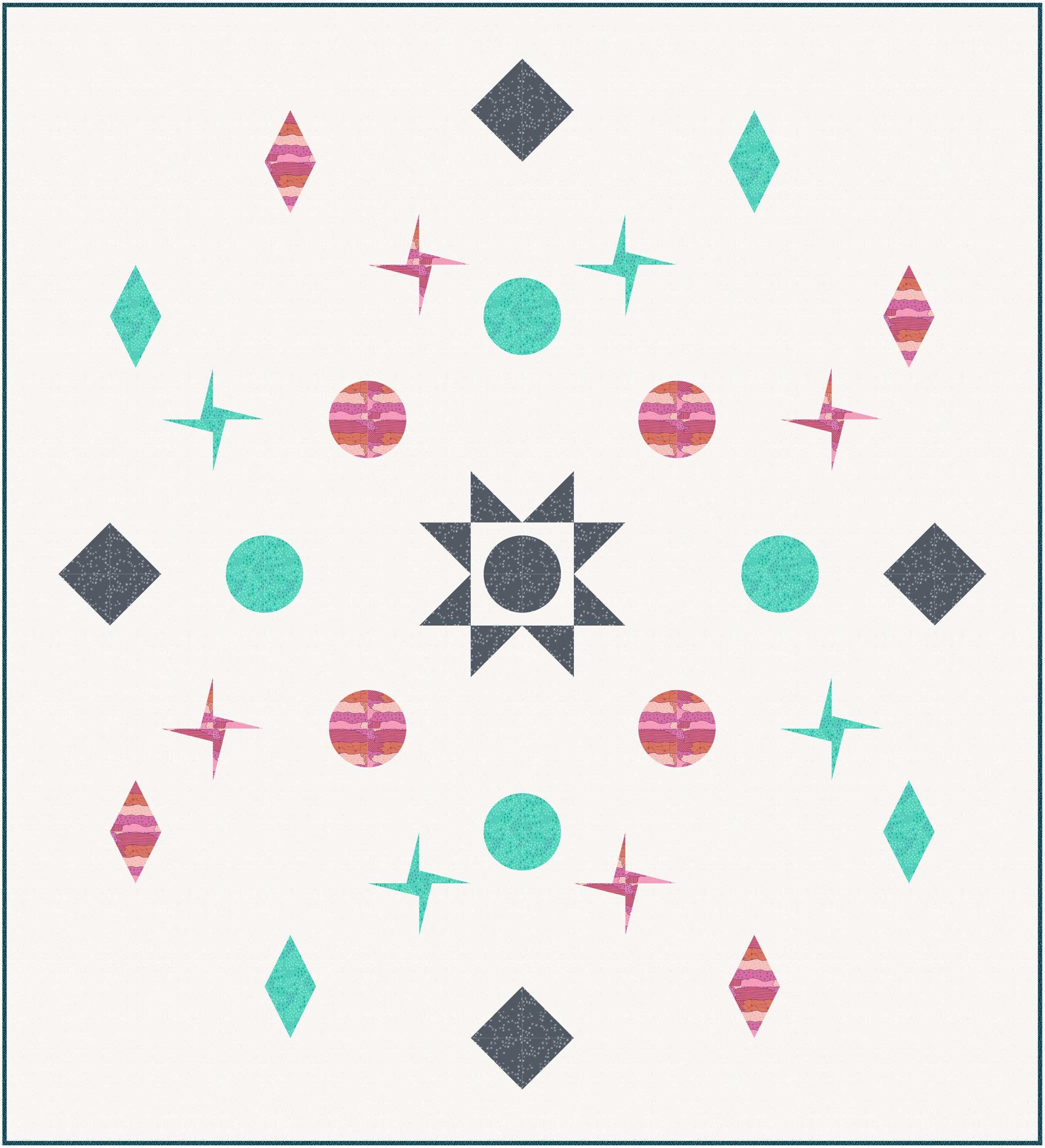 Celestial Quilt Pattern - PDF - Etsy