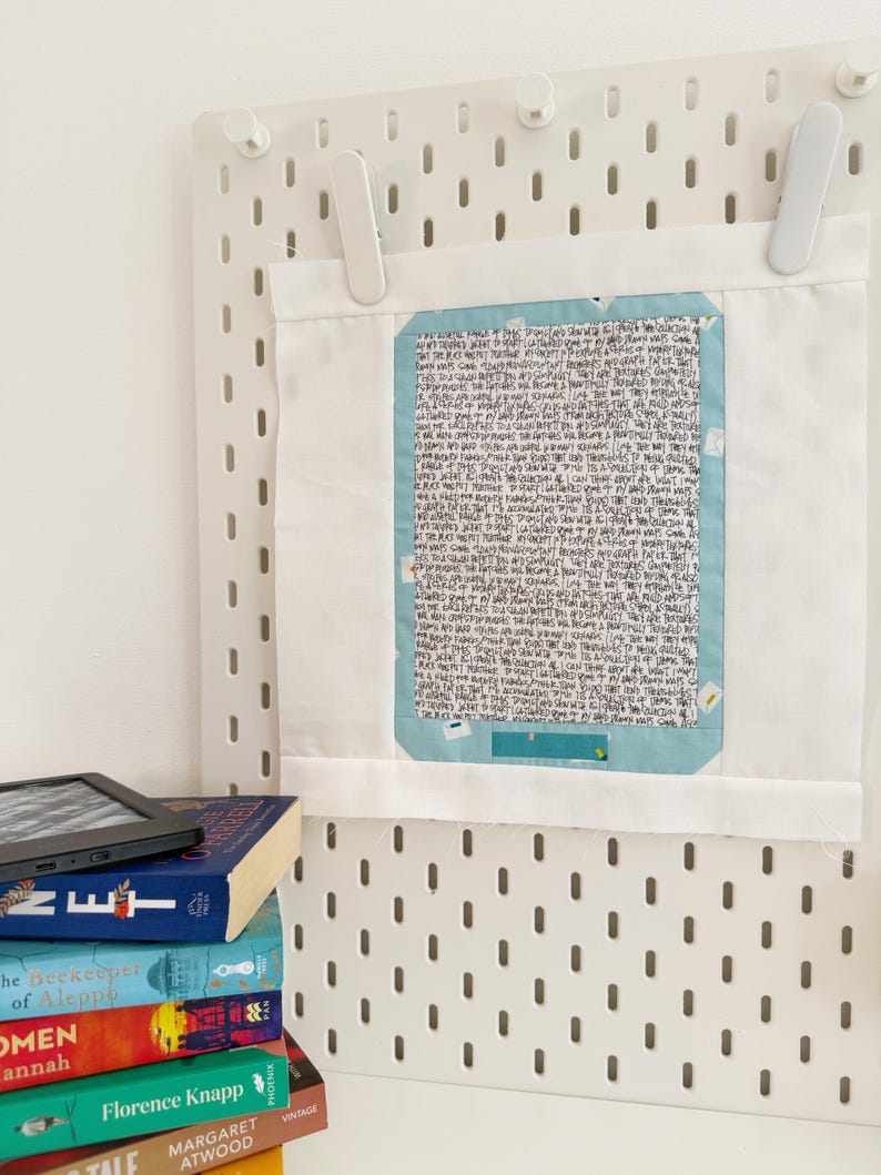 E-reader Quilt Block - From the Book Block Collection (PDF Pattern ...