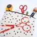 Snip Snip Scissor Applique - Sewing Applique Design - Etsy