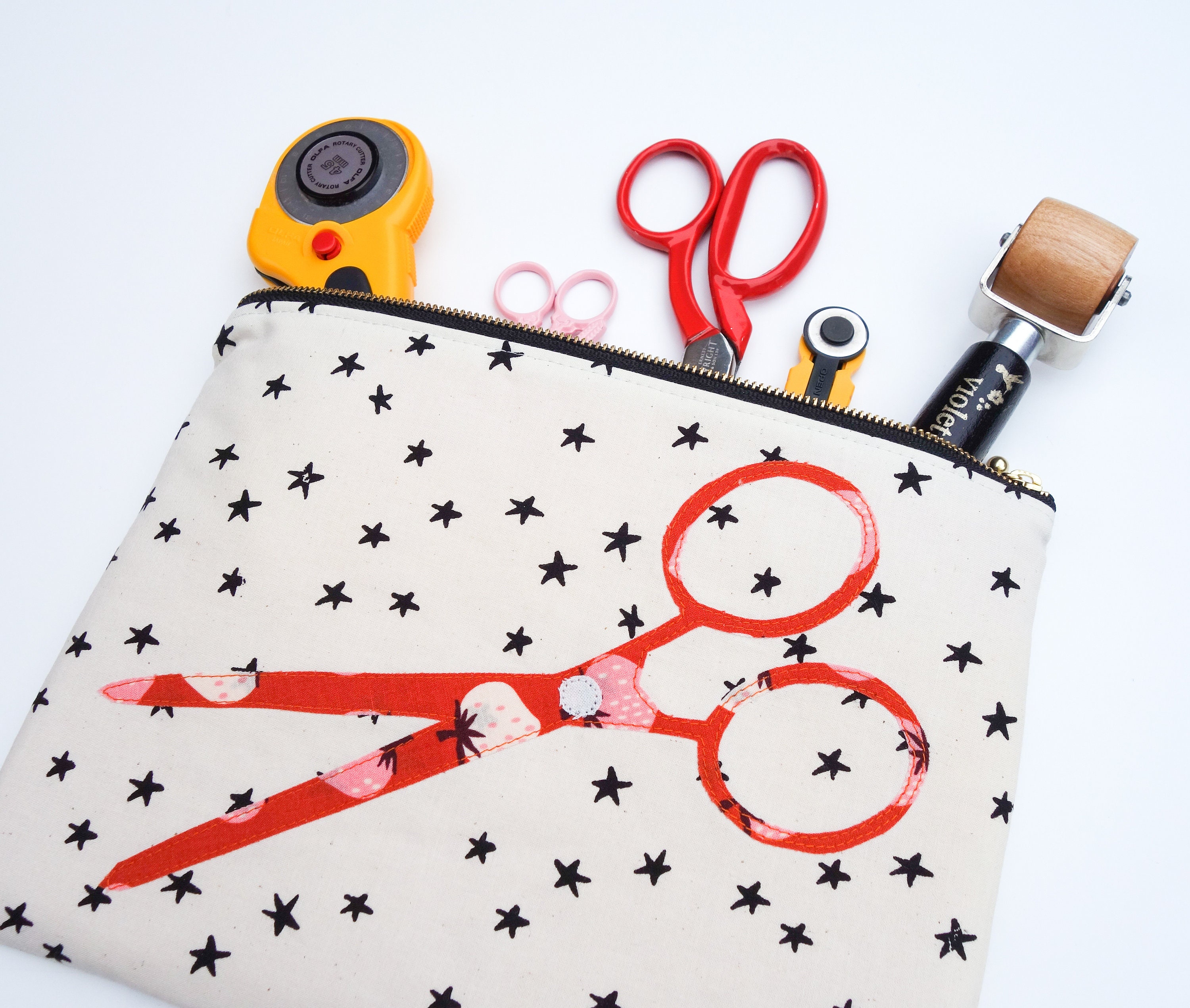 Snip Snip Scissor Applique Sewing Applique Design - Etsy