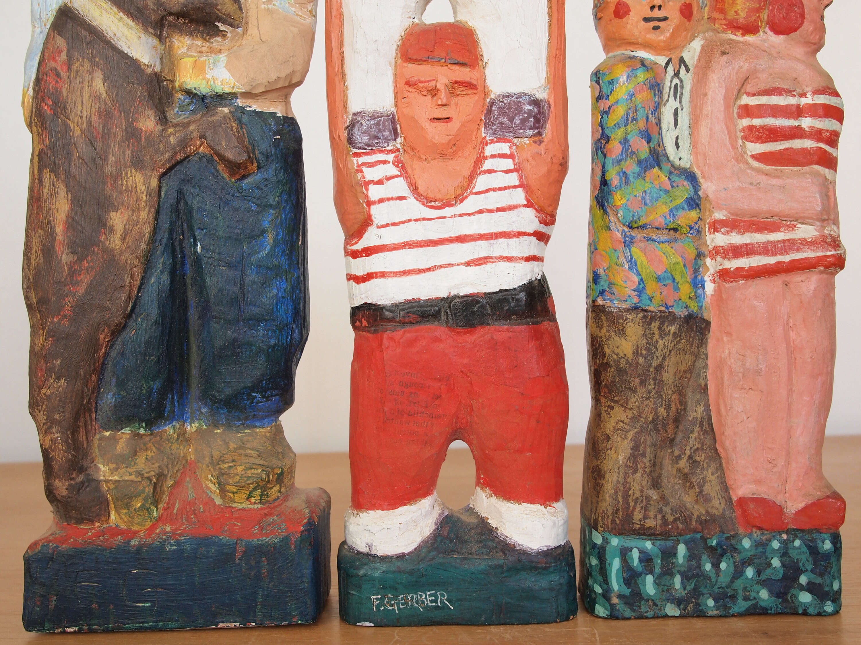 Group 3 FRED GERBER Hand-carved Wood SCULPTURE 17 | Etsy