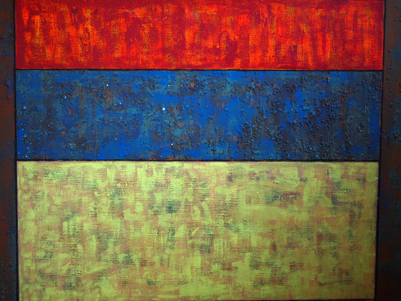 Original RONNIE Rose ELLIOTT 1975 Abstract PAINTING - Etsy