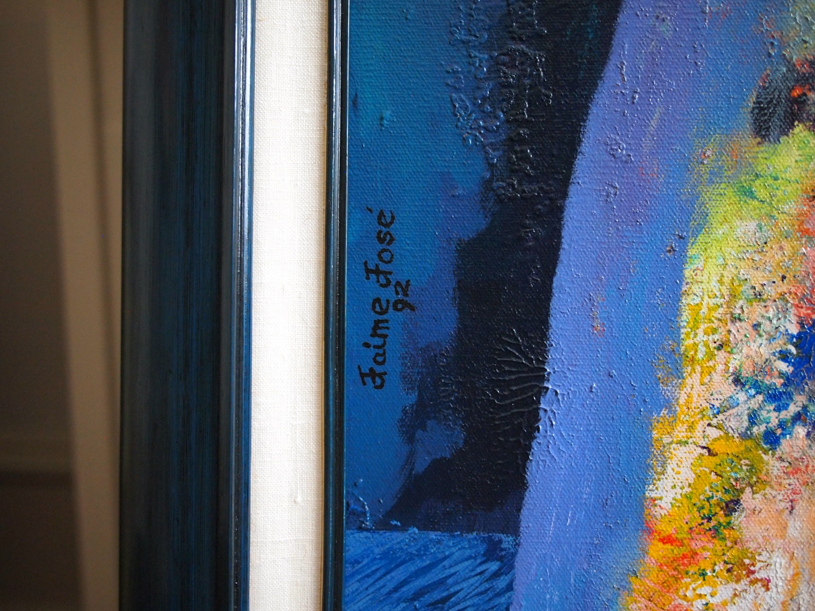 Original JAIME JOSE 1992 Surrealist Portrait PAINTING - Etsy