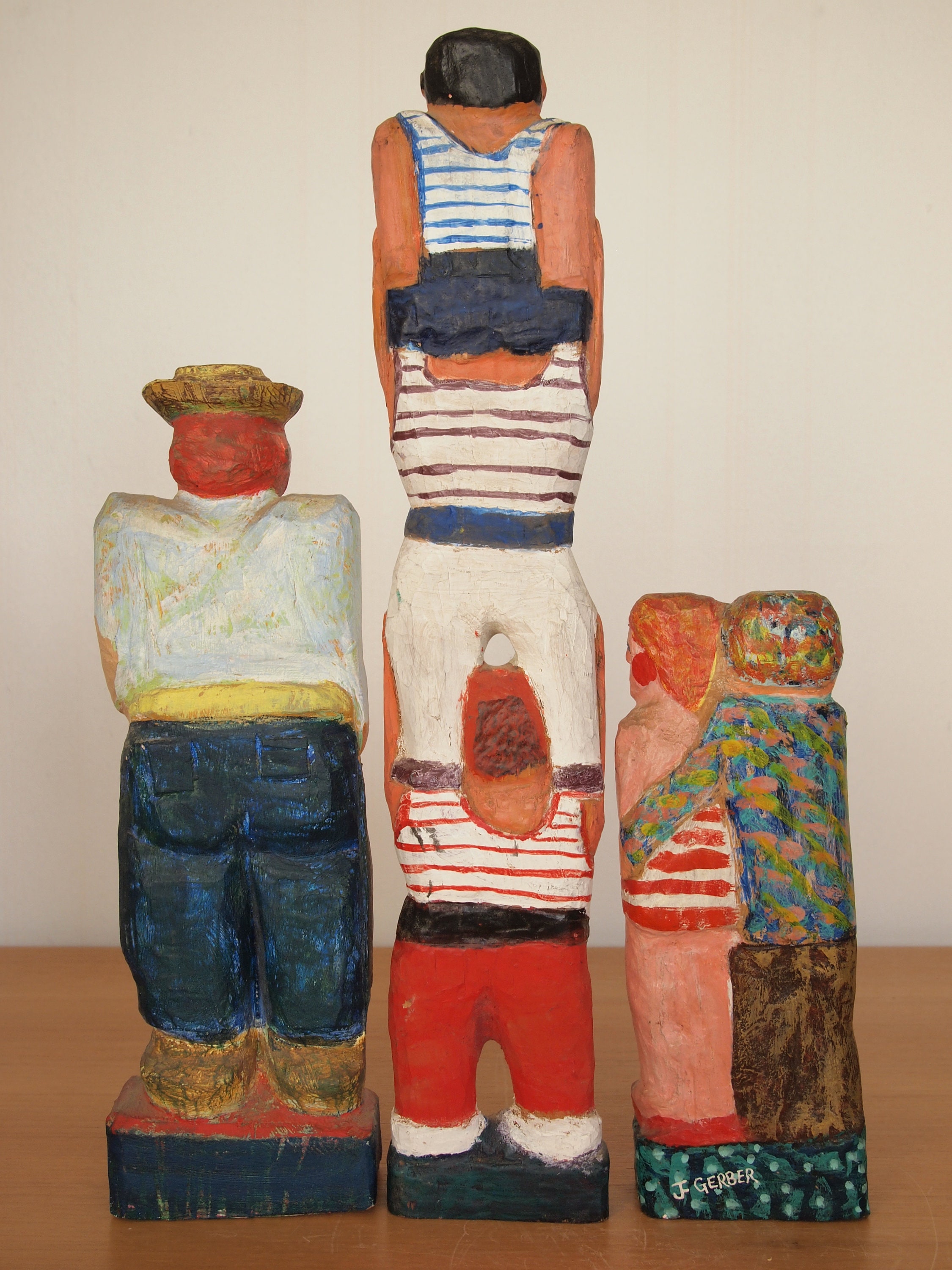 Group 3 FRED GERBER Hand-carved Wood SCULPTURE 17 | Etsy