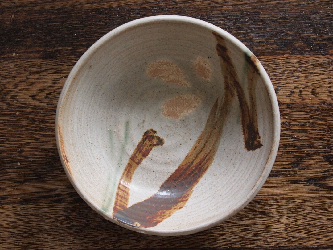 Vintage CHARLES HIGA Ceramic BOWL 8" Diameter, Studio Pottery Hawaii ...